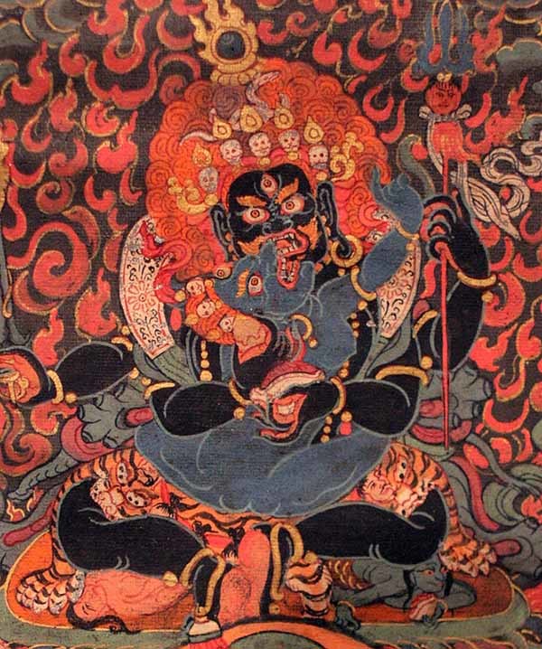 12 Tibetan Deities, Buddhist Gods and Goddess