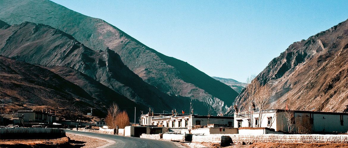 Tingri County in Tibet